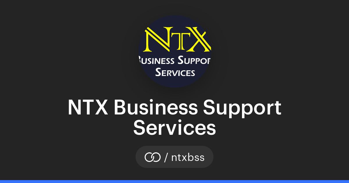 NTX Business Support Services (/ntxbss) · solo.to