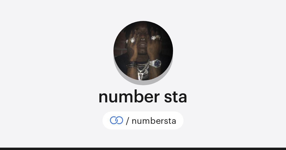 number sta (/numbersta) · solo.to