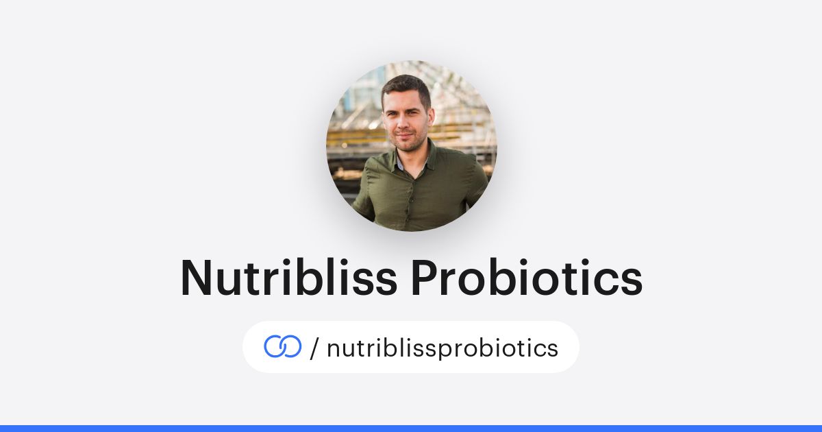 Nutribliss Probiotics (/nutriblissprobiotics) · solo.to