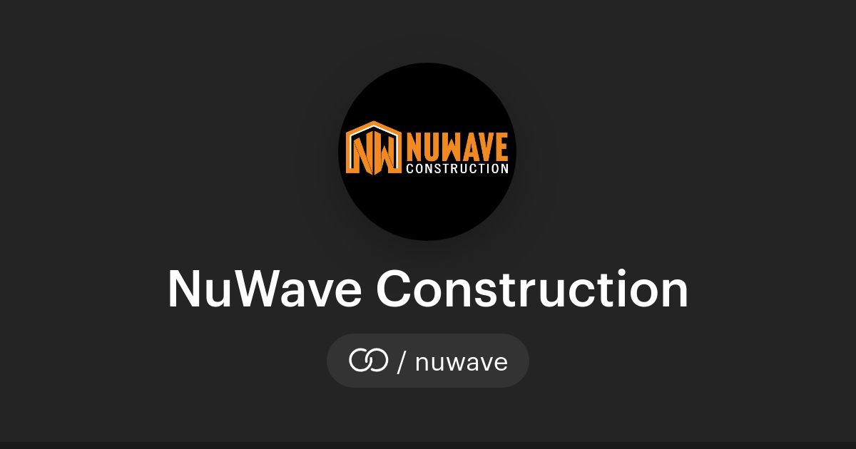 NuWave Construction (/nuwave) · solo.to