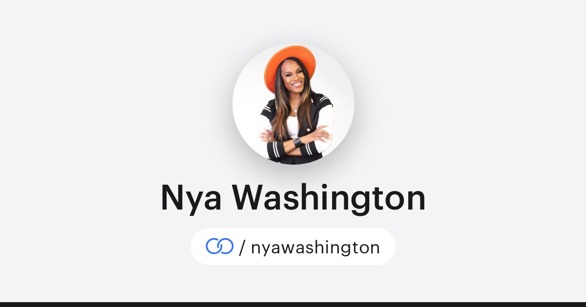 Nya Washington (/nyawashington) · solo.to