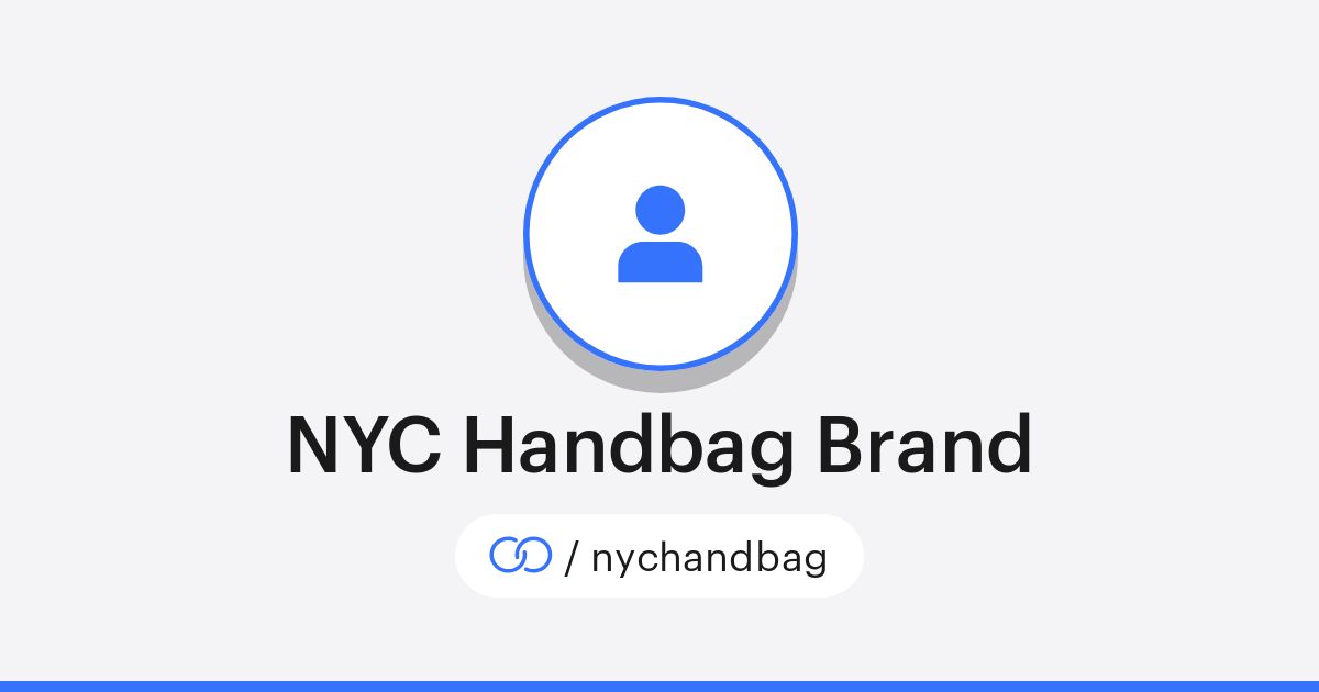 NYC Handbag Brand (/nychandbag) · solo.to