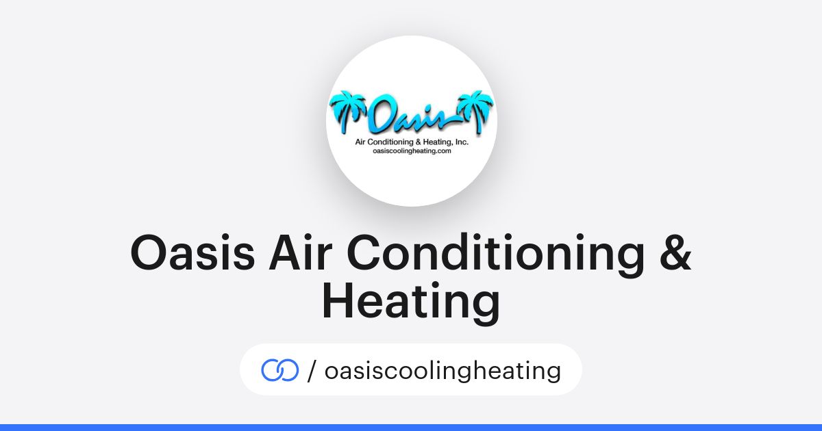 Oasis Air Conditioning & Heating (/oasiscoolingheating) · solo.to