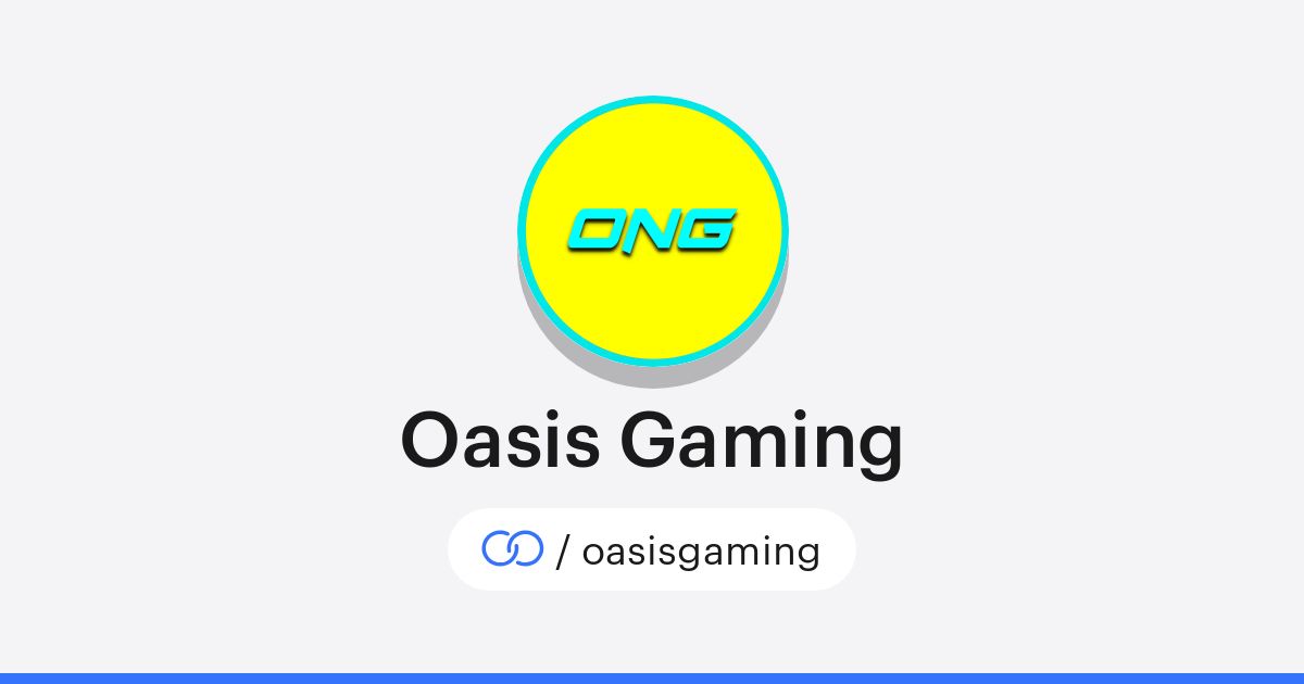 Oasis Gaming (/oasisgaming) · solo.to