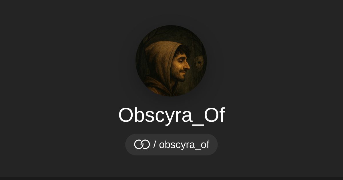 Obscyra_Of · solo.to