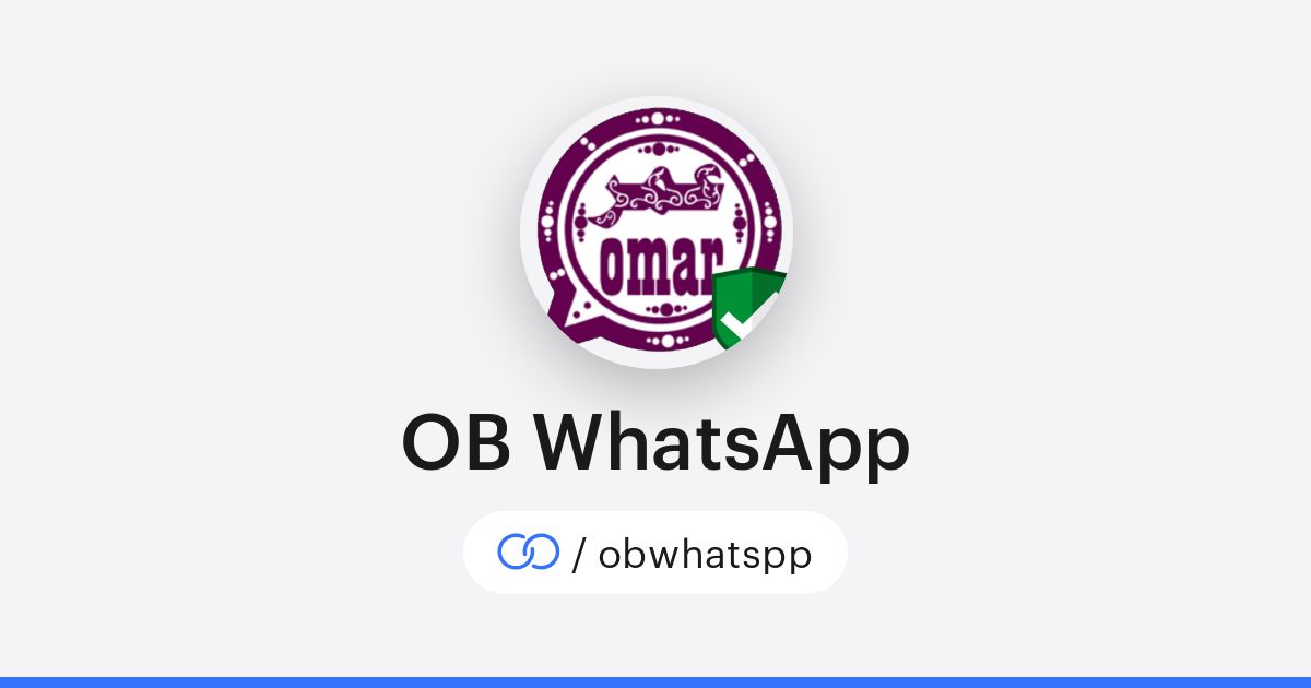 OB WhatsApp (/obwhatspp) · solo.to