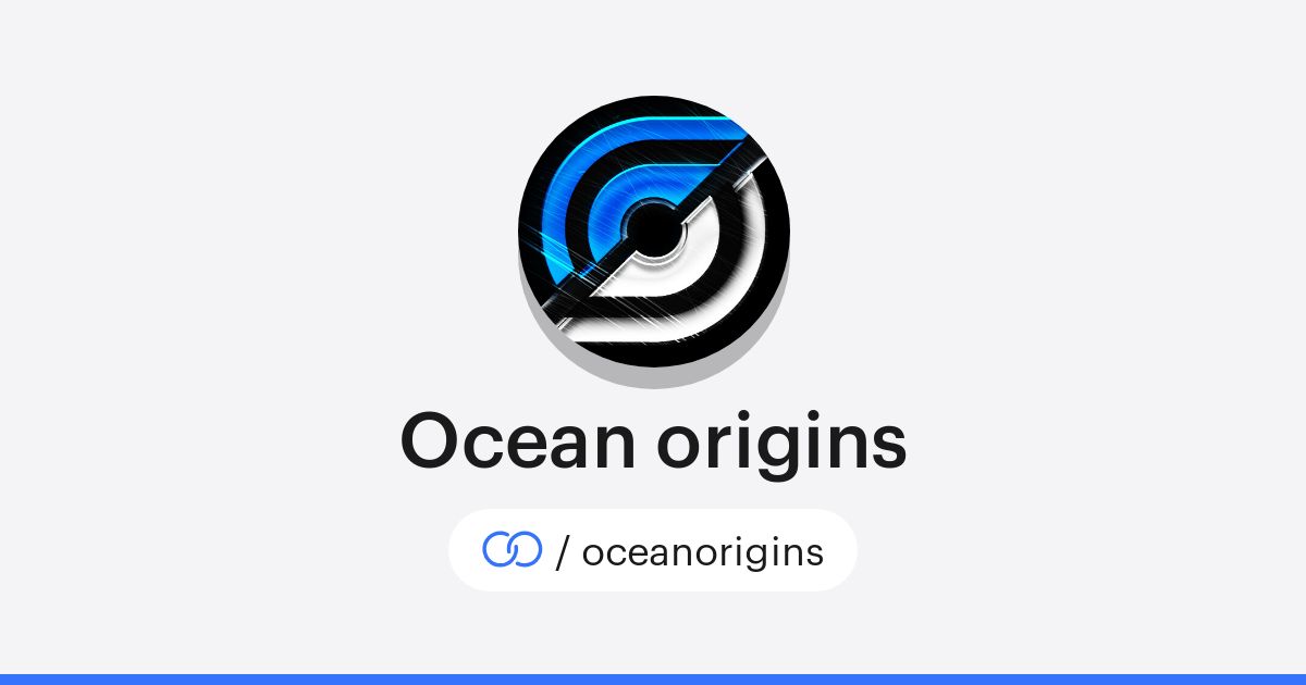 Ocean origins (/oceanorigins) · solo.to
