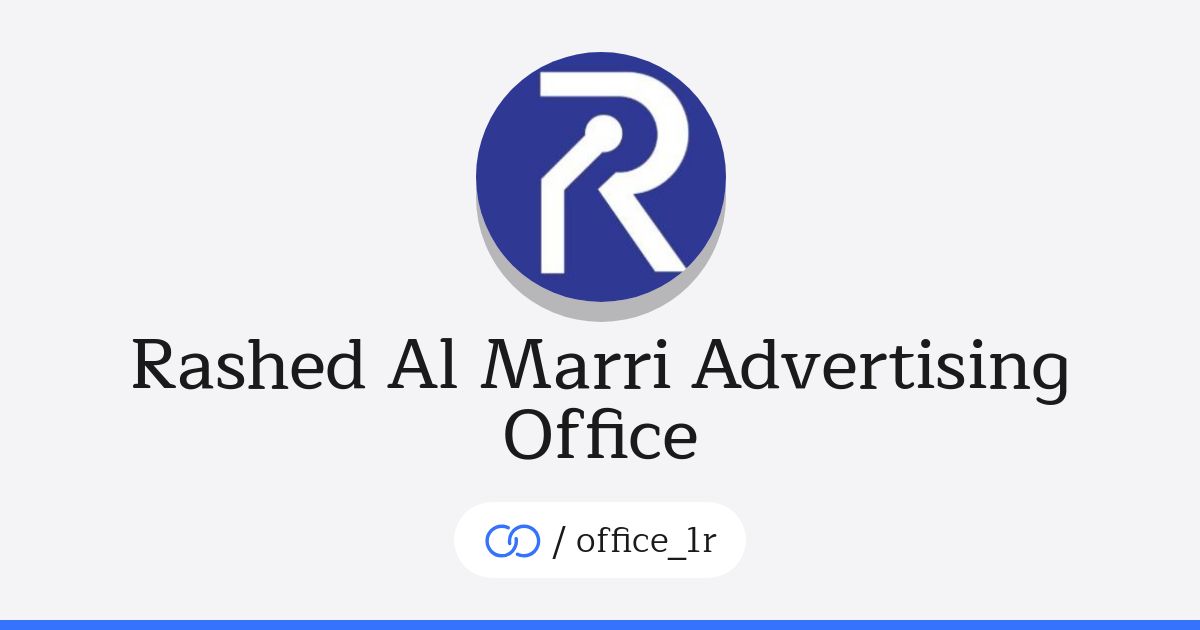 Rashed Al Marri Advertising Office (/office_1r) · solo.to