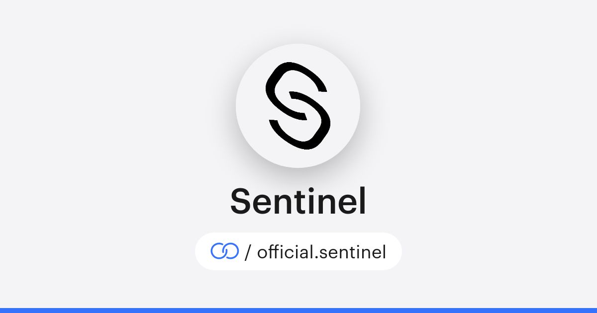 Sentinel (/official.sentinel) · solo.to