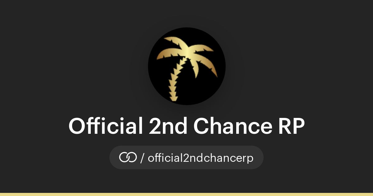 Official 2nd Chance RP (/official2ndchancerp) · solo.to