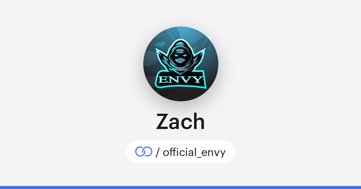 Zach (/official_envy) · solo.to
