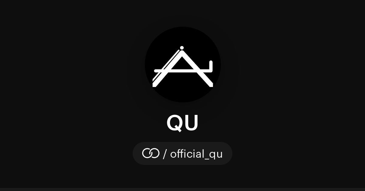 QU (/official_qu) · solo.to