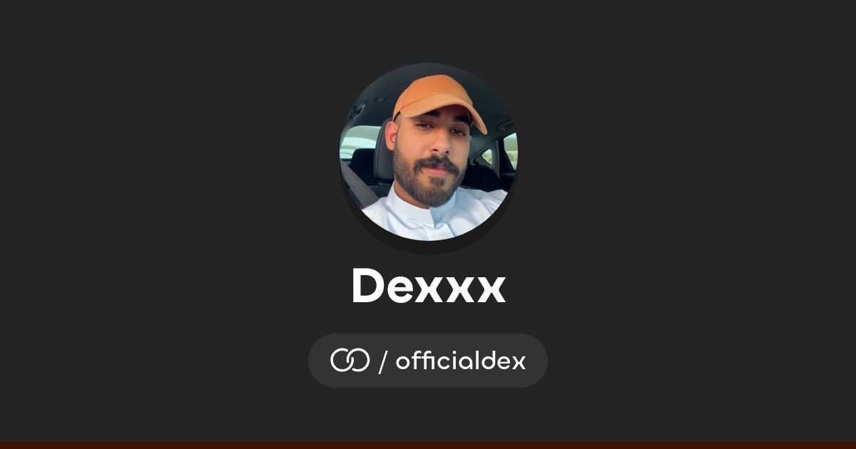 Dexxx (/officialdex) · solo.to