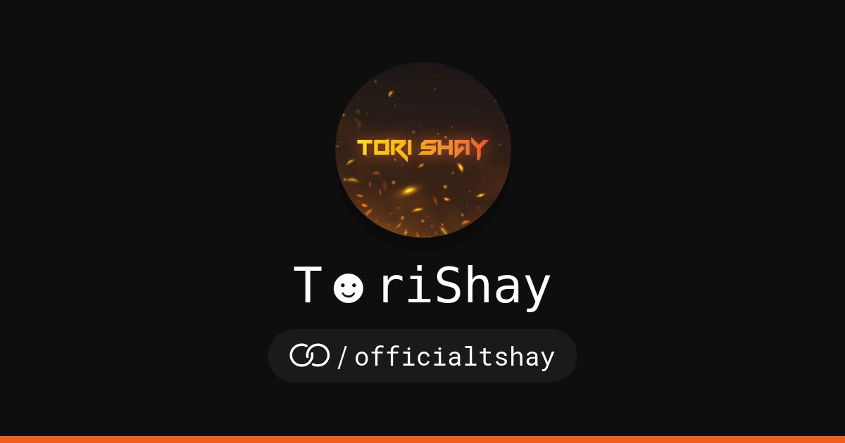 𝚃☻𝚛𝚒𝚂𝚑𝚊𝚢 (/officialtshay) · solo.to