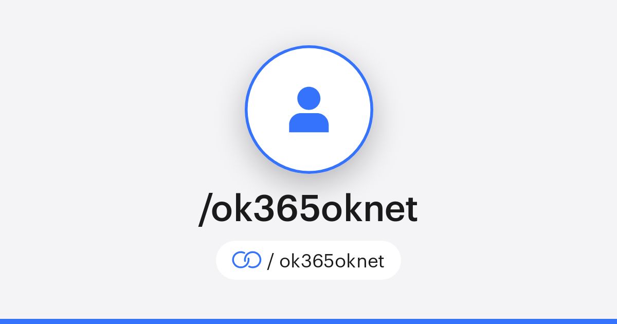 /ok365oknet · solo.to