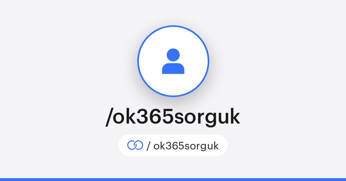 /ok365sorguk · solo.to