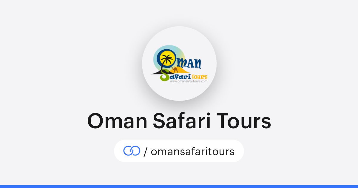 Oman Safari Tours (/omansafaritours) · solo.to