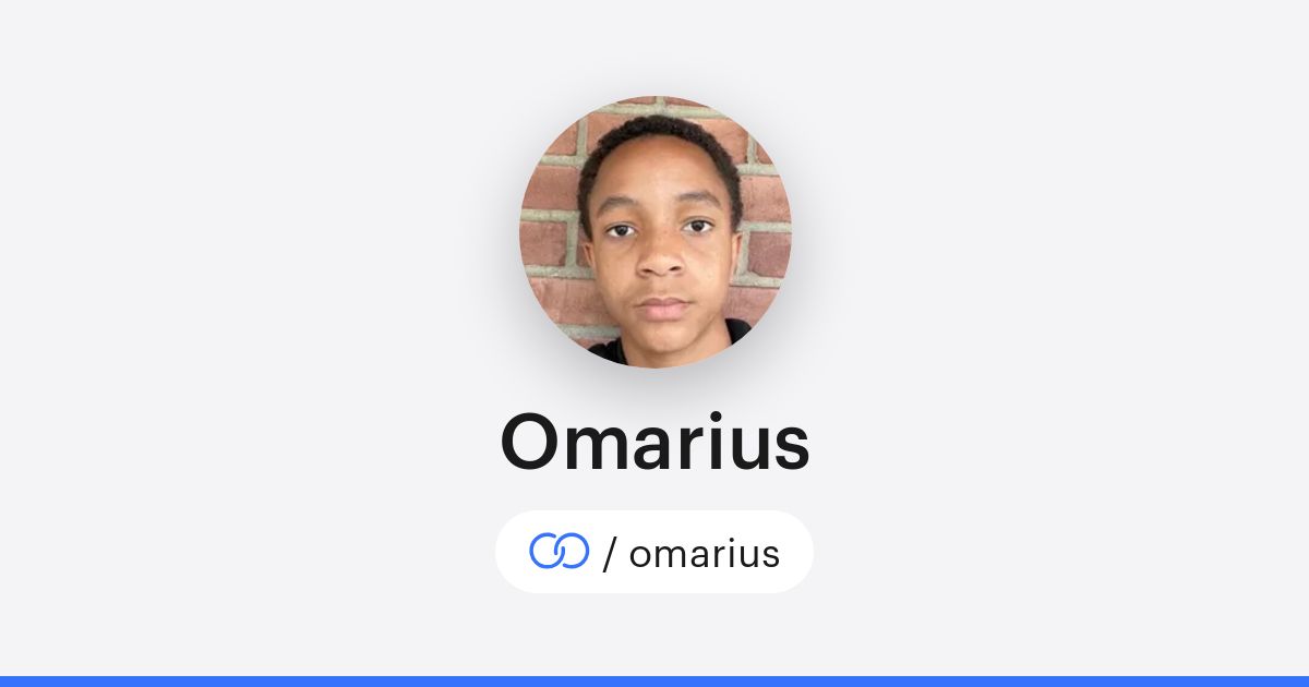 Omarius (/omarius) · solo.to