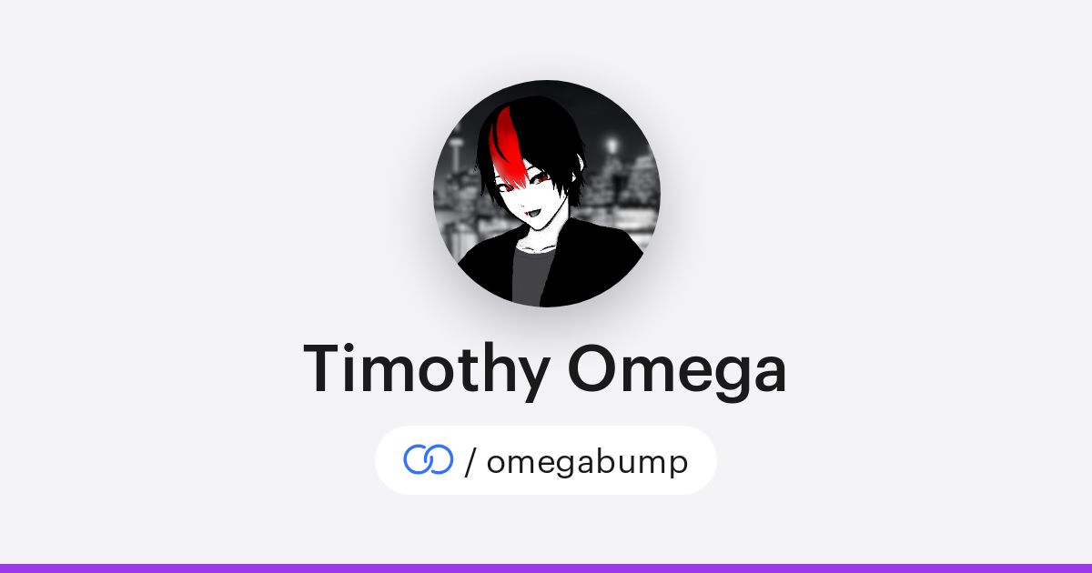 Timothy Omega (/omegabump) · solo.to