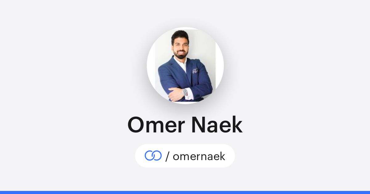 Omer Naek (/omernaek) · solo.to