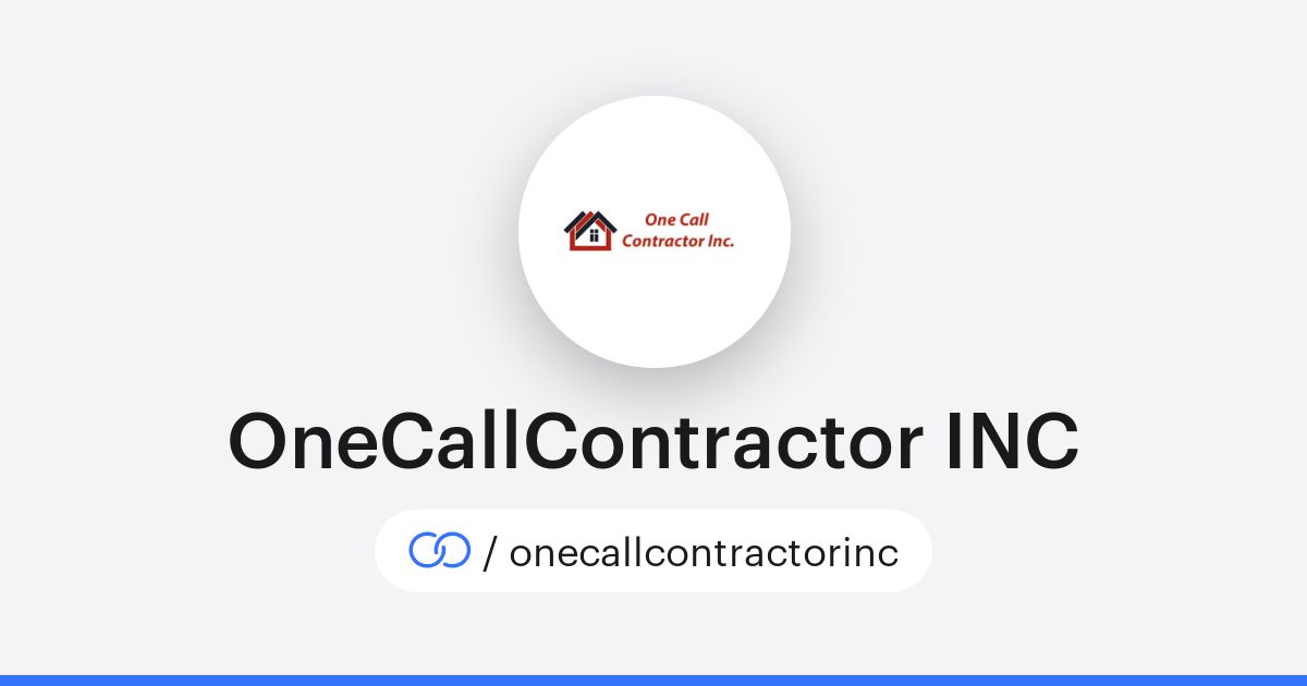 OneCallContractor INC (/onecallcontractorinc) · solo.to
