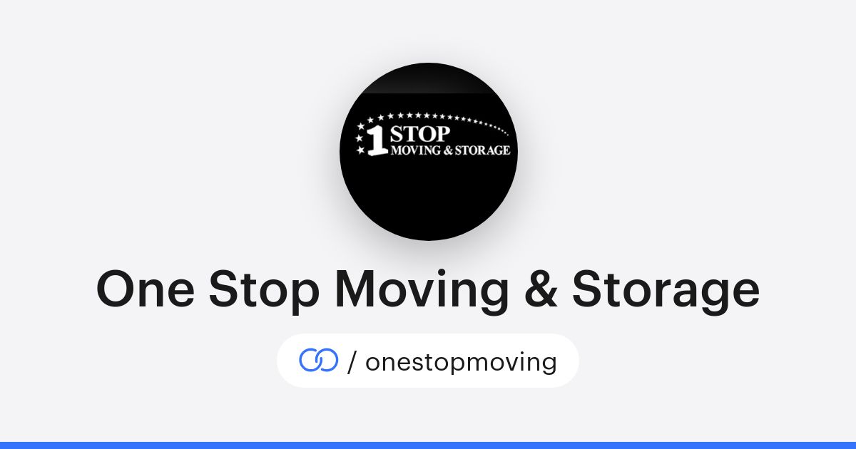 One Stop Moving & Storage (/onestopmoving) · solo.to