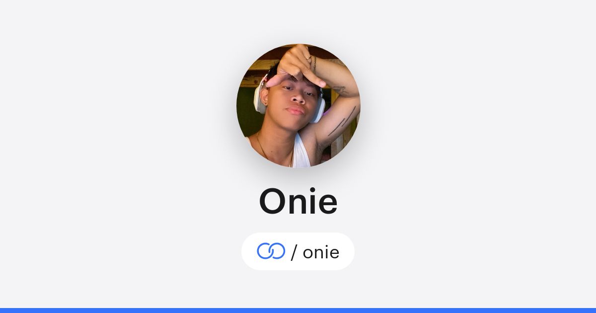 Onie · solo.to