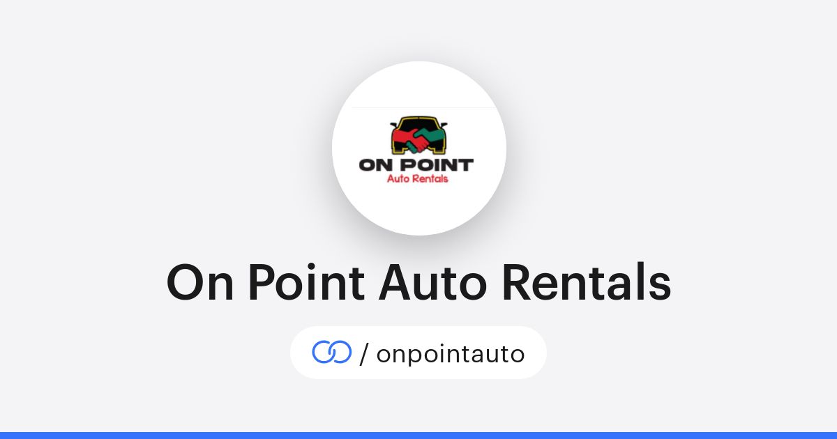 On Point Auto Rentals (/onpointauto) · solo.to