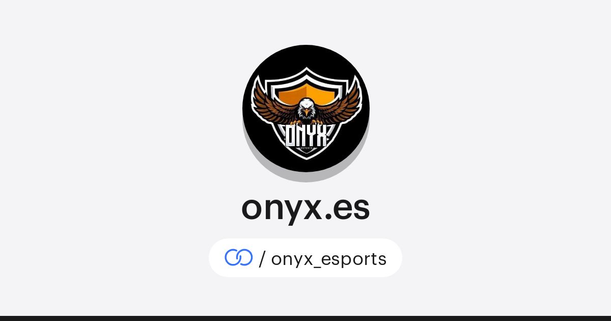 onyx.es (/onyx_esports) · solo.to