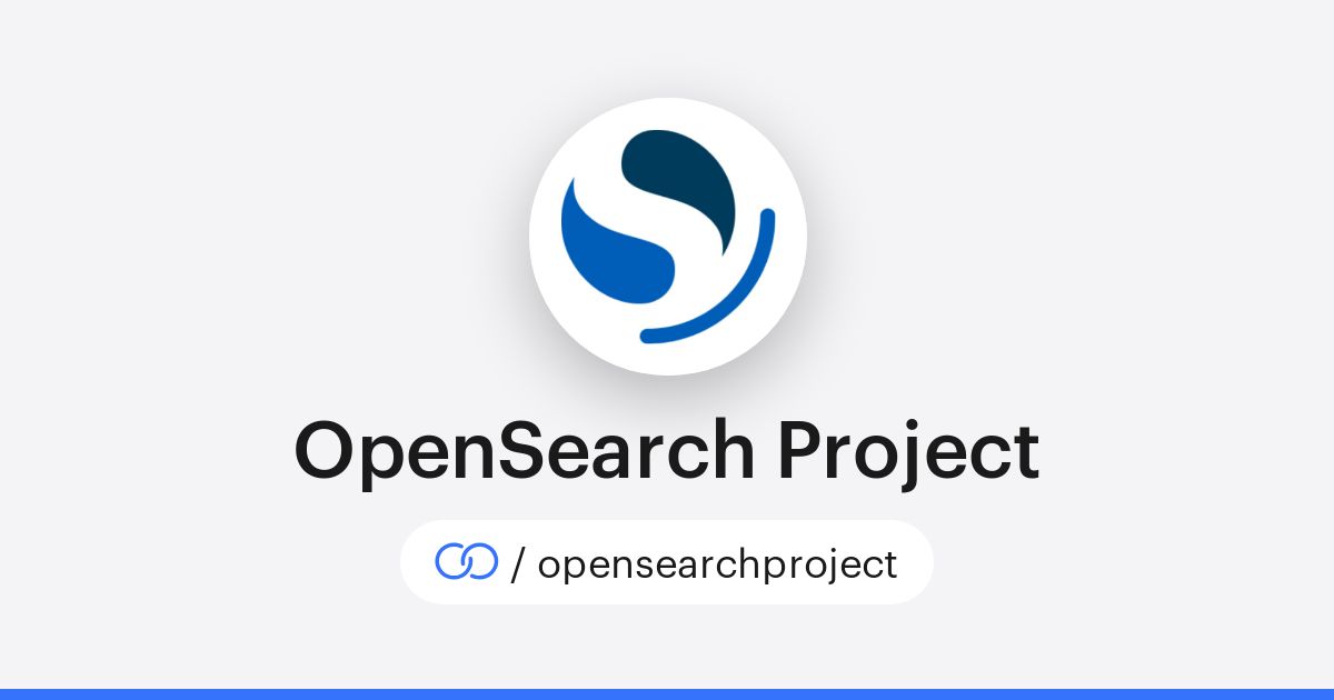 OpenSearch Project (/opensearchproject) · solo.to