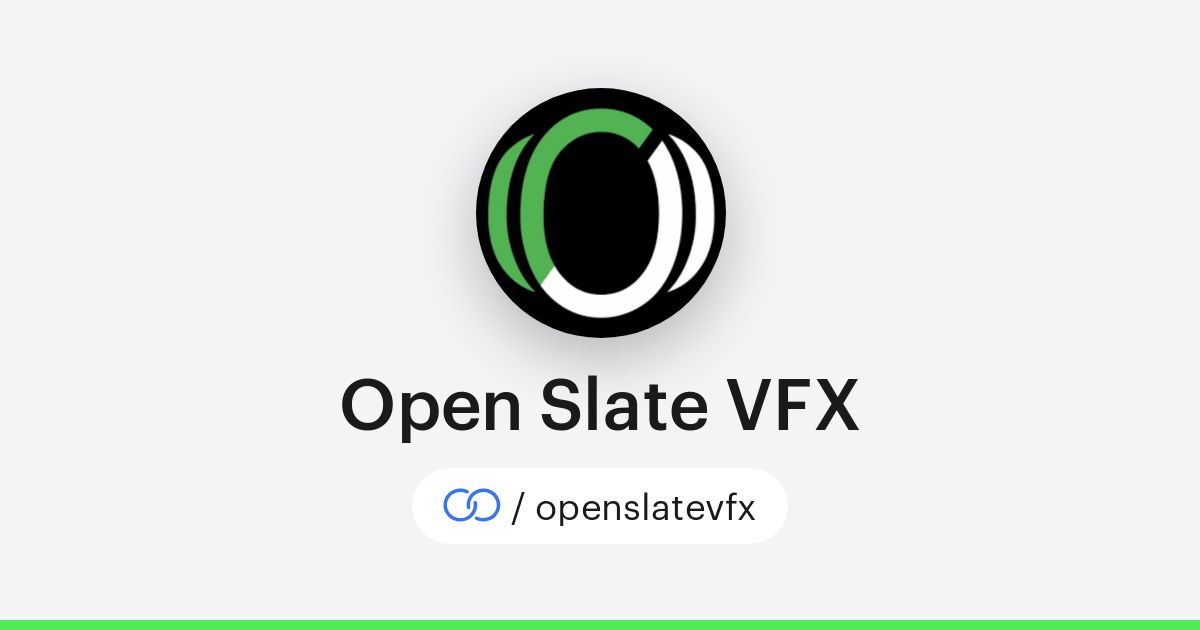 Open Slate VFX (/openslatevfx) · solo.to