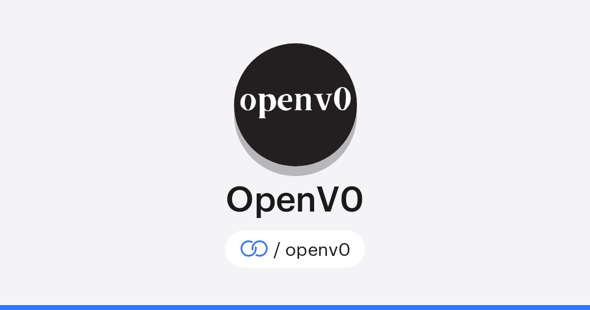 OpenV0 · solo.to