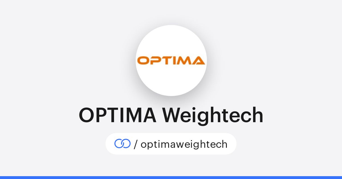 OPTIMA Weightech (/optimaweightech) · solo.to