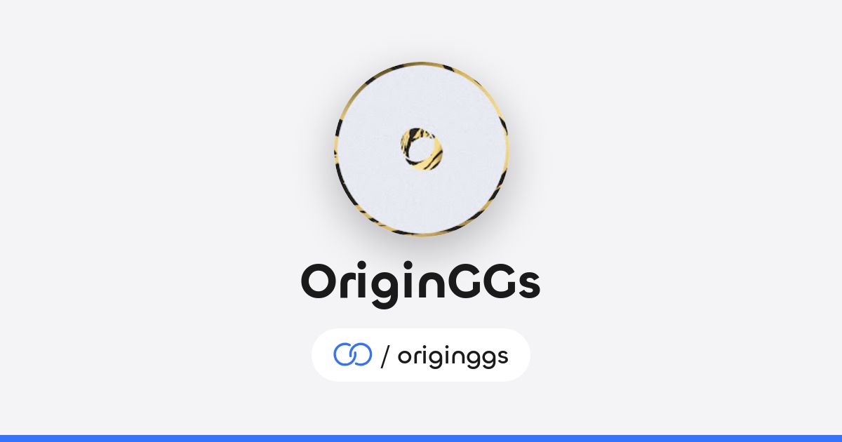 OriginGGs · solo.to