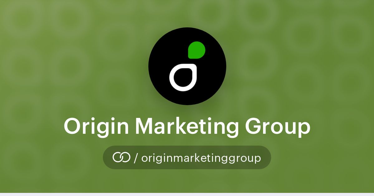 Origin Marketing Group (/originmarketinggroup) · solo.to