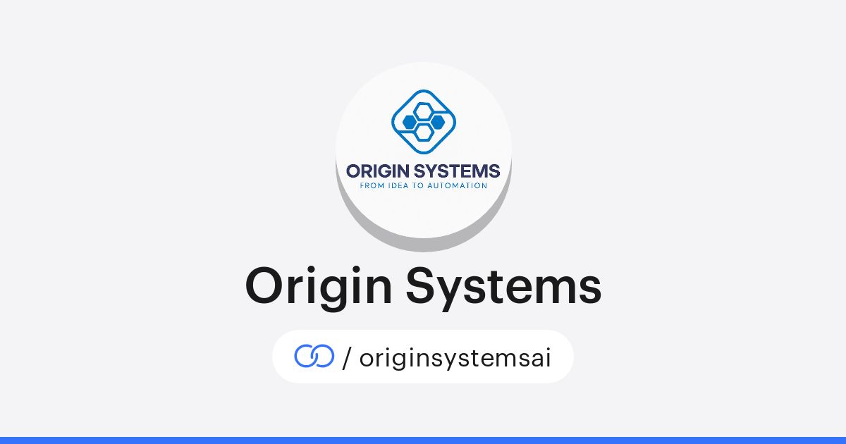 Origin Systems (/originsystemsai) · solo.to
