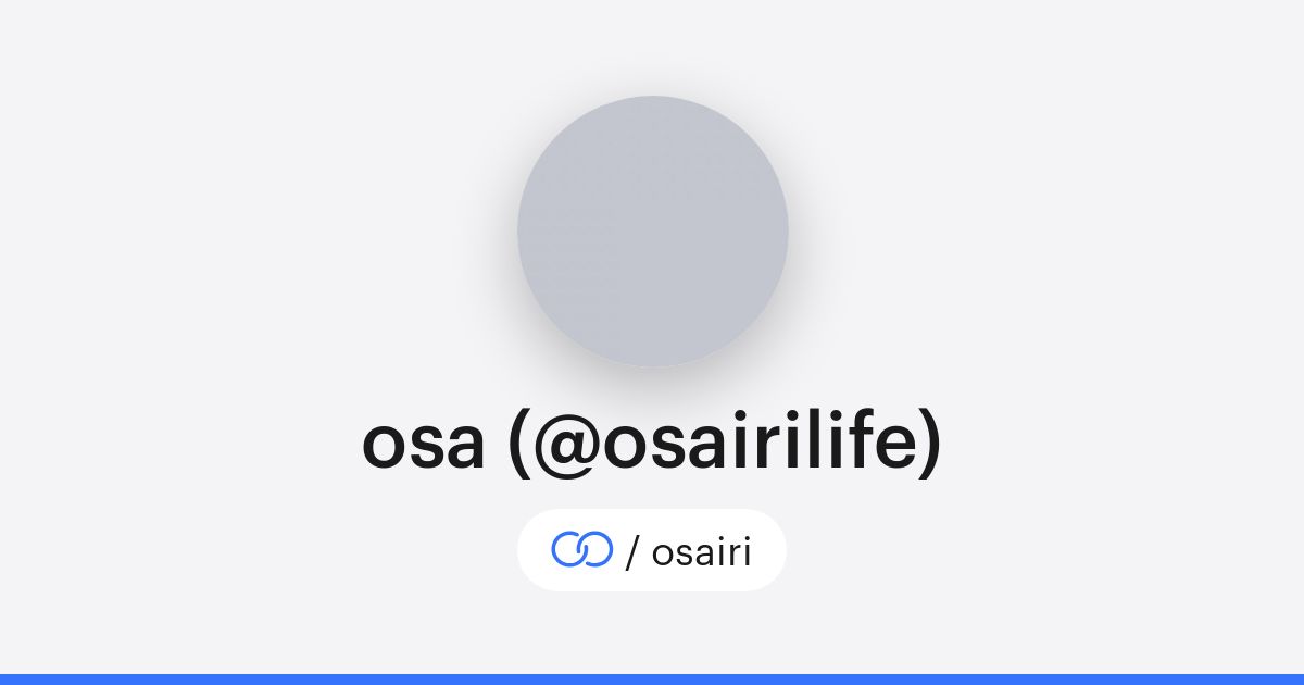 osa (@osairilife) (/osairi) · solo.to