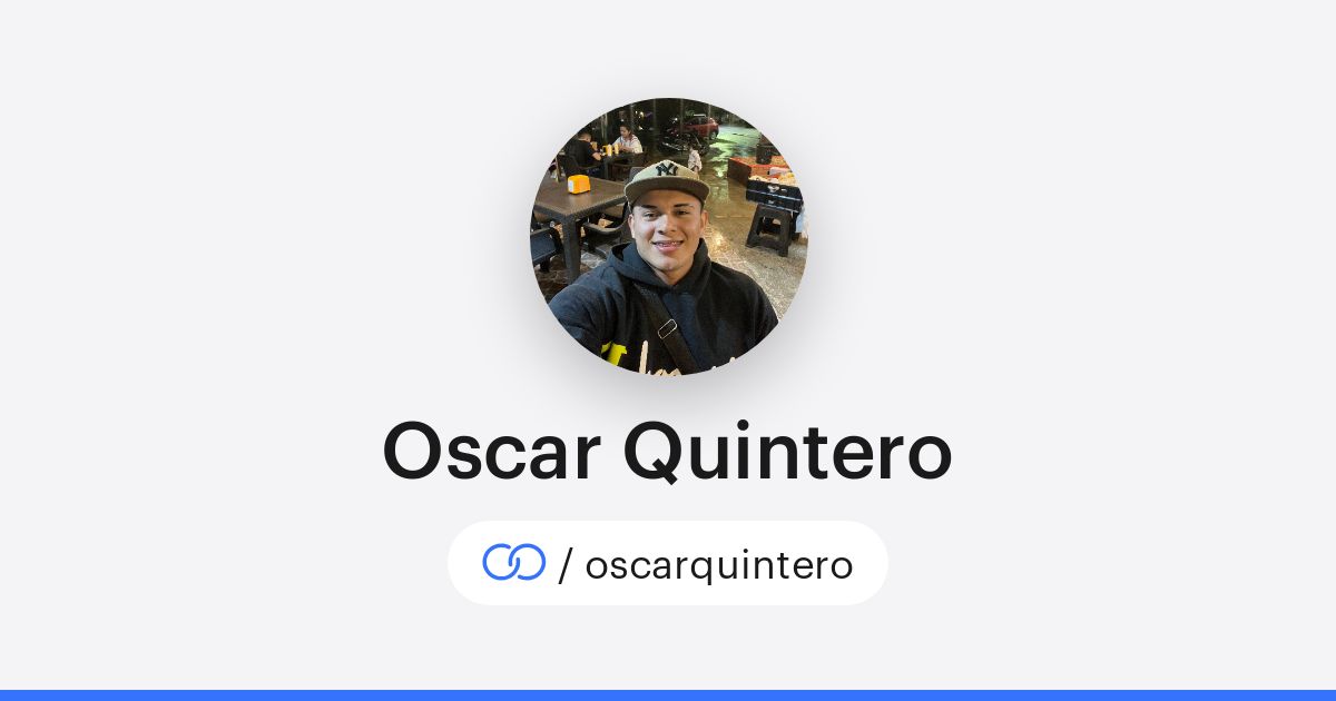 Oscar Quintero (/oscarquintero) · solo.to