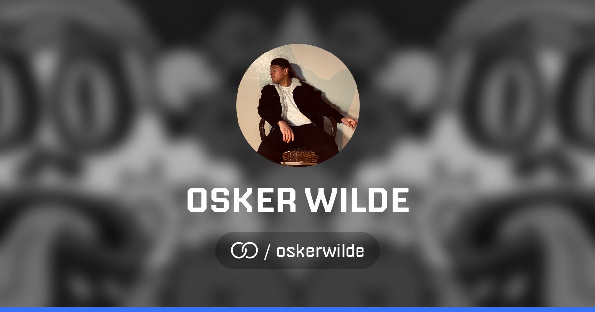 OSKER WILDE (/oskerwilde) · solo.to