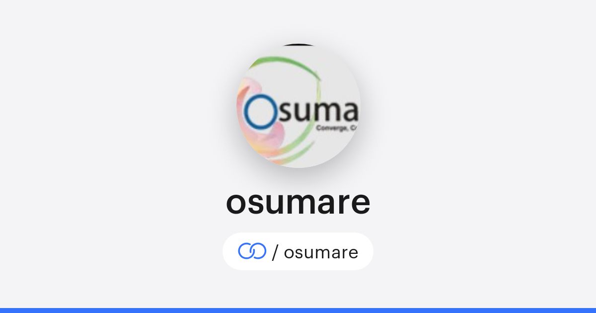 /osumare · solo.to