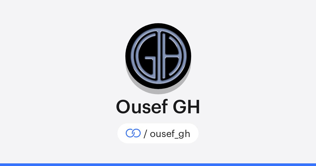 Ousef GH (/ousef_gh) · solo.to