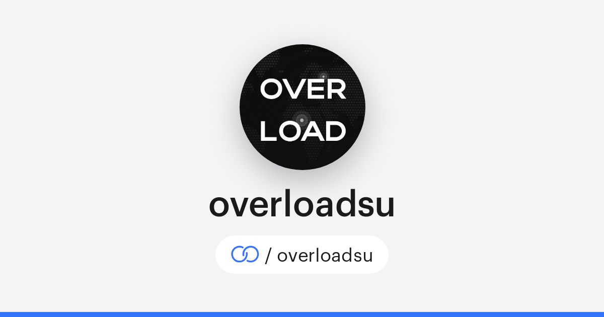 overloadsu · solo.to