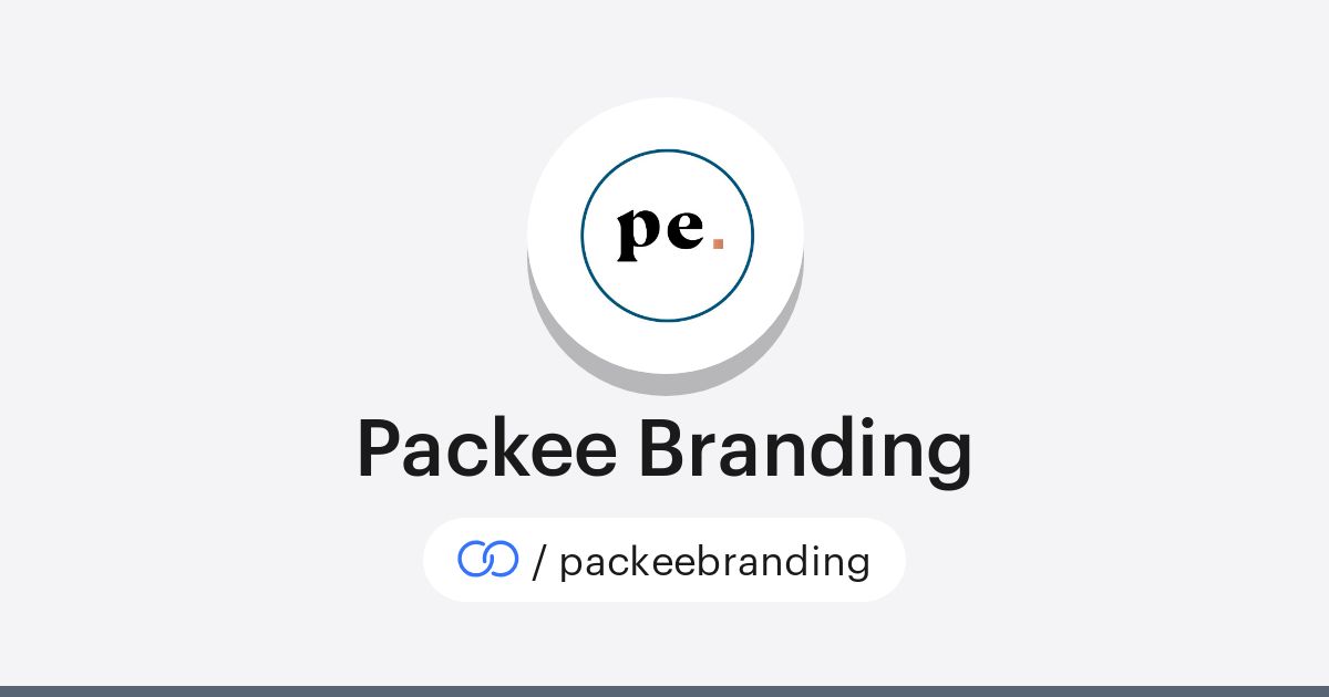 Packee Branding (/packeebranding) · solo.to