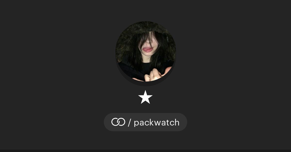 packwatch) · solo.to