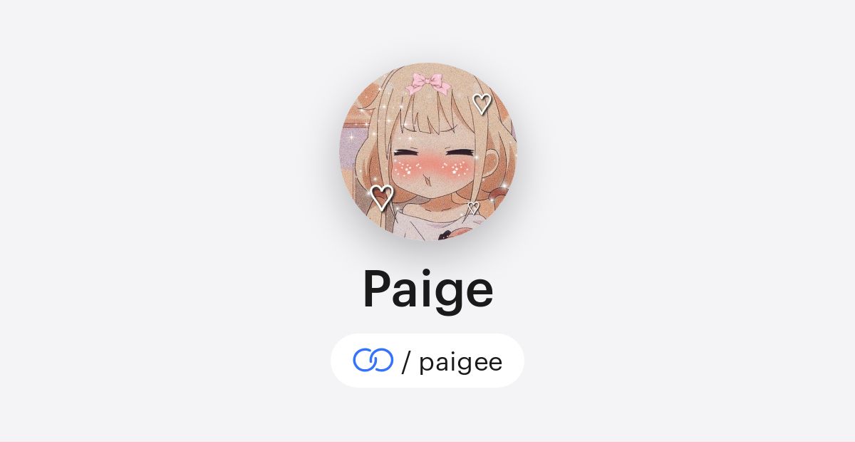 Paige (/paigee) · solo.to