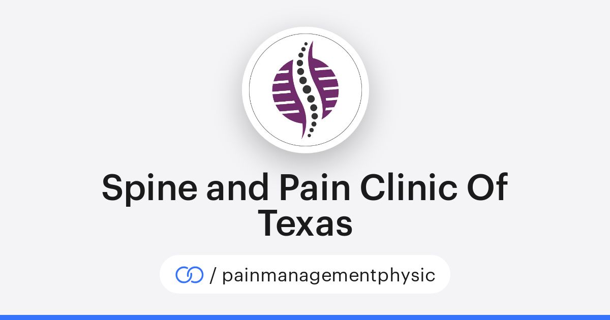 Spine and Pain Clinic Of Texas (/painmanagementphysic) · solo.to