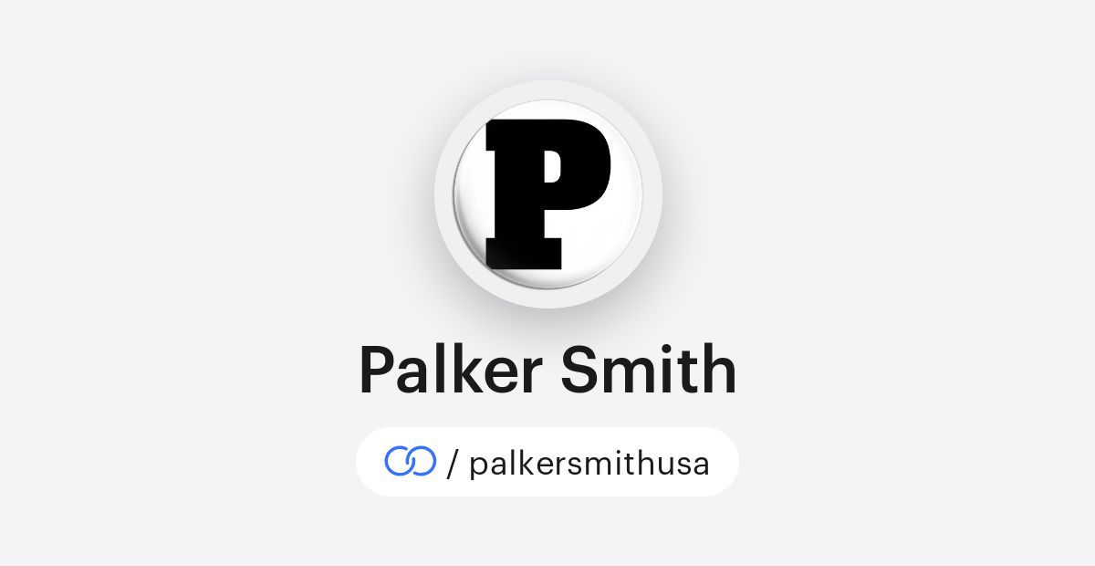 Palker Smith (/palkersmithusa) · solo.to