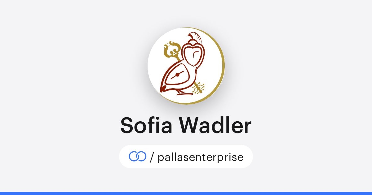 Sofia Wadler (/pallasenterprise) · solo.to