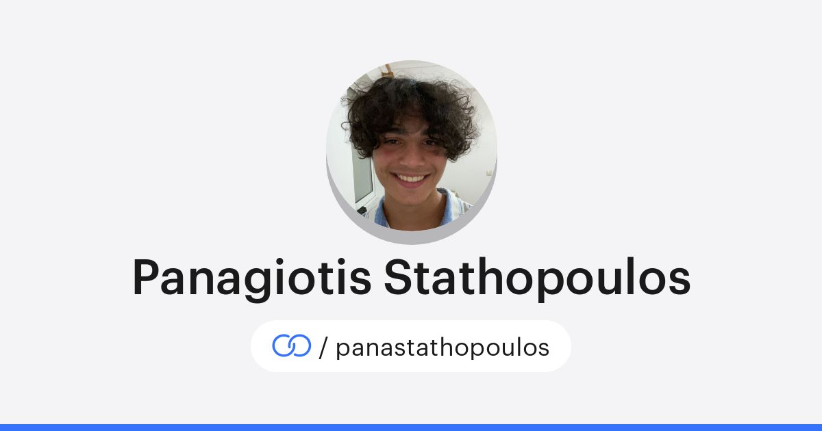 Panagiotis Stathopoulos (/panastathopoulos) · solo.to