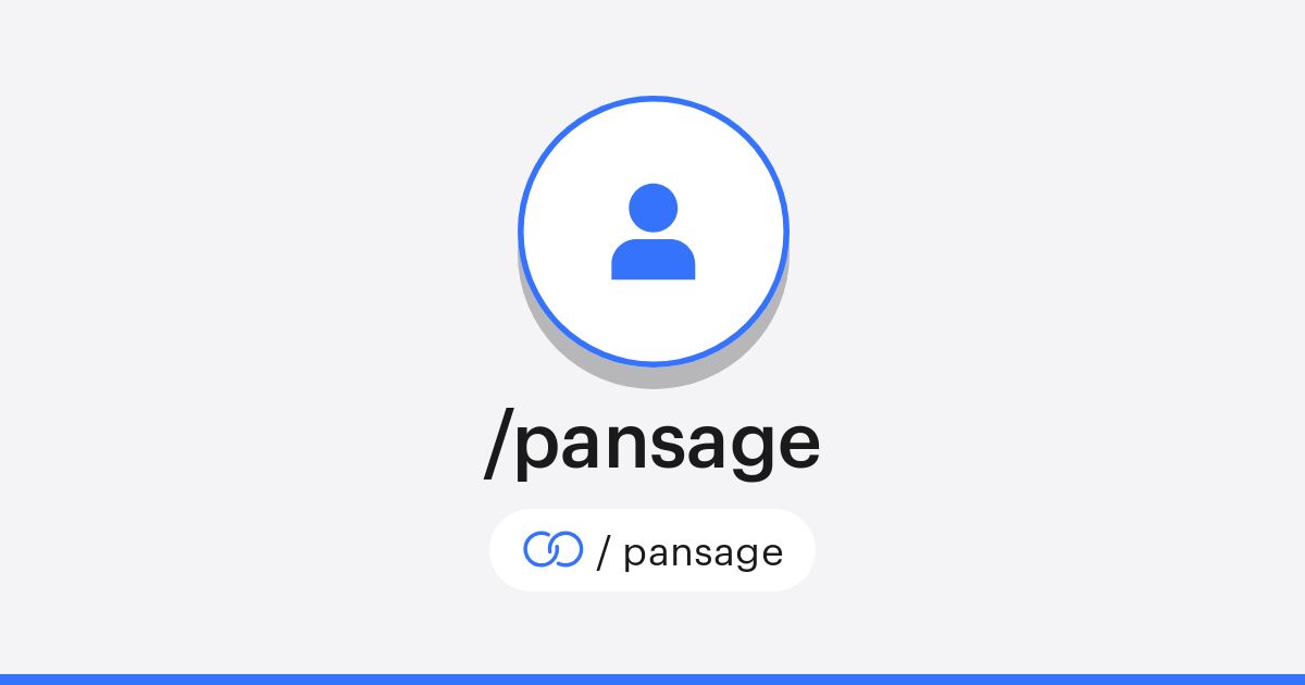 /pansage · solo.to